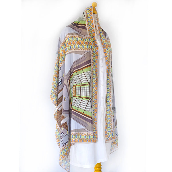 Long Scarf Bank Indonesia Motif – Tioria by Caramia